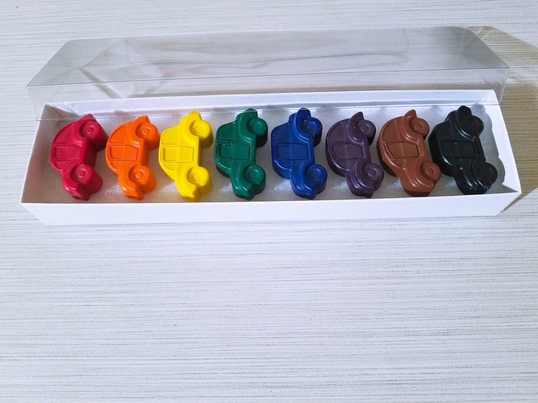 Car Crayons Boxed Crayons Party Favors Gifts for Kids Birthday Gift ...