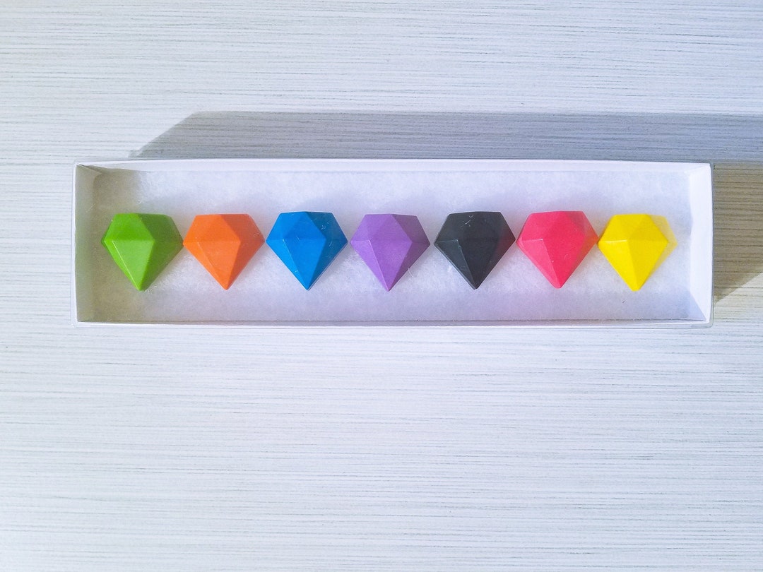 Wedding Crayons Gem Shaped Crayons Party Favors Kids Gifts Birthday ...