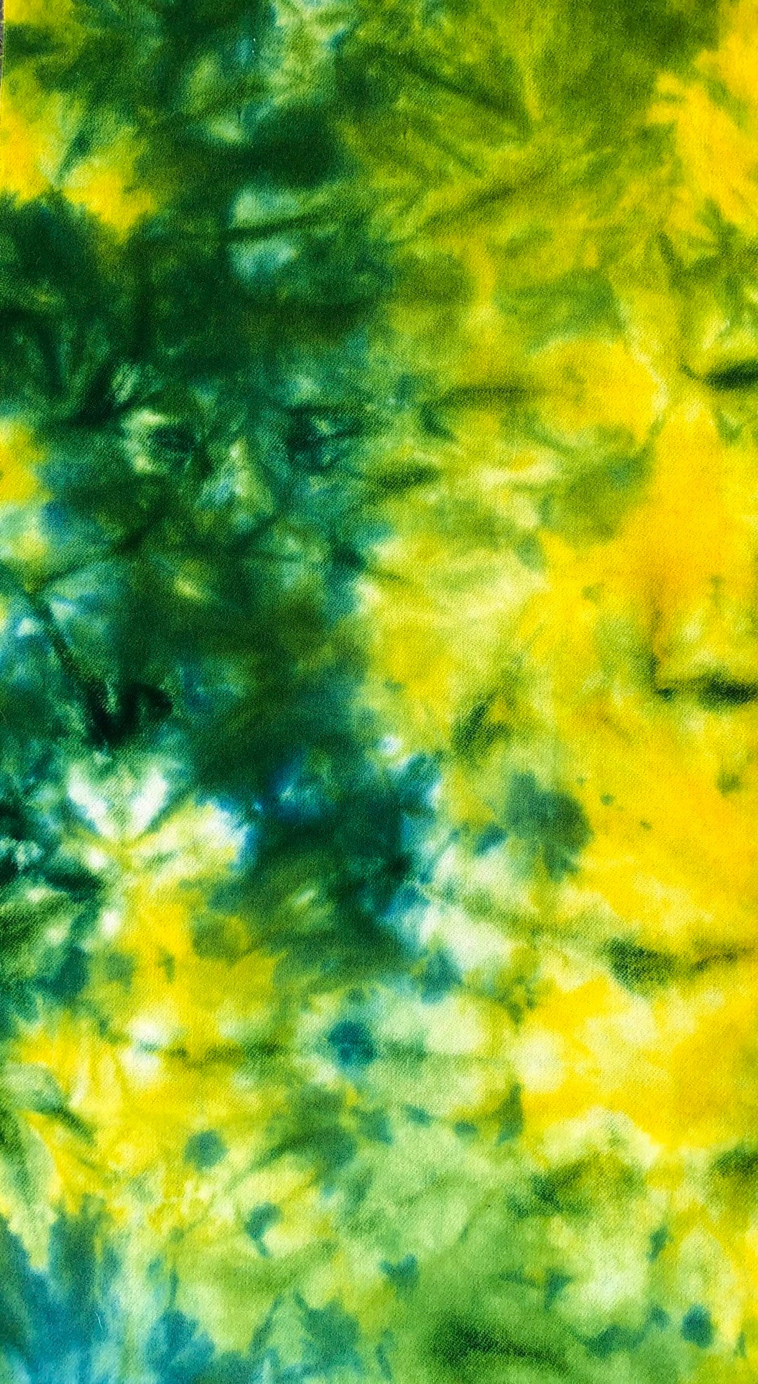 Yellow and Green Wool Fabric, Medium Weight - Etsy