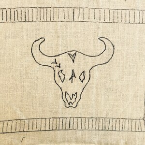 Rug Hooking Pattern Cow Skull - Etsy