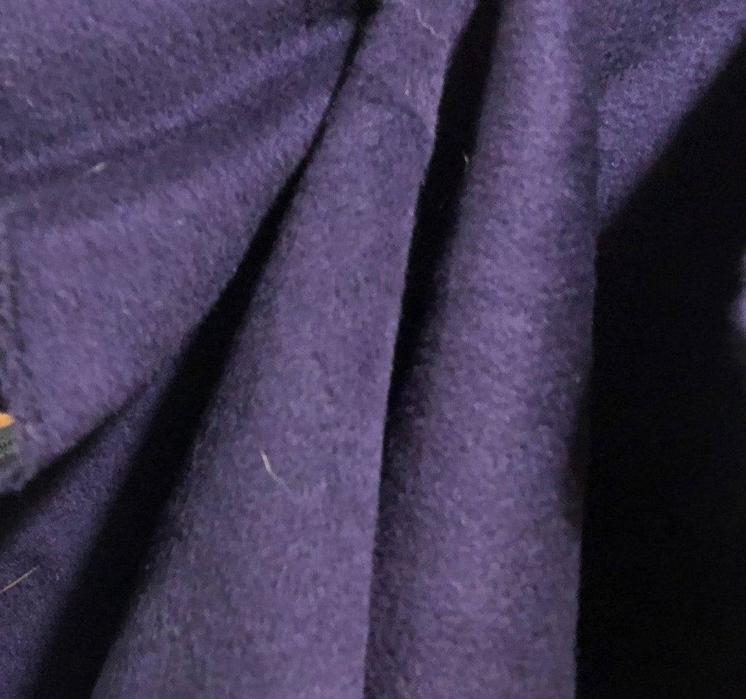 Purple Wool Fabric - Etsy