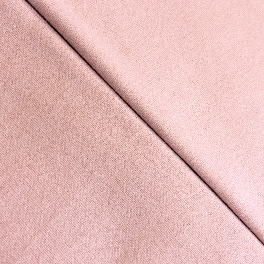 Pink Wool Fabric, Medium Weight - Etsy