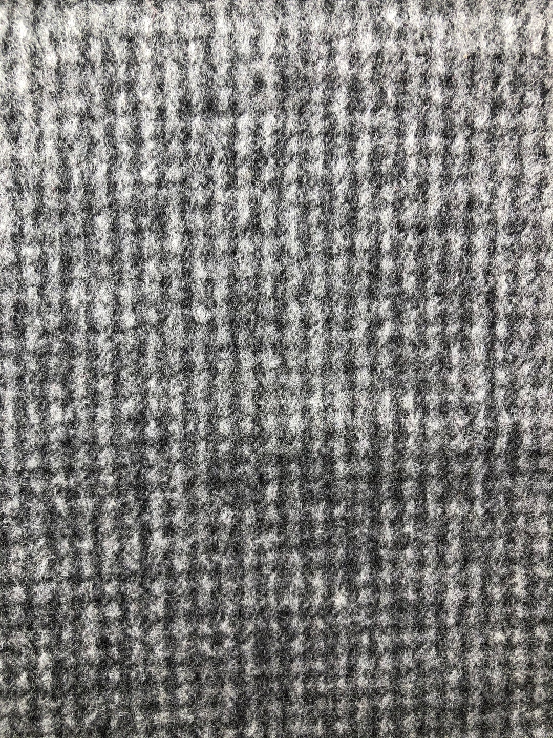 Gray Houndstooth Wool Fabric - Etsy