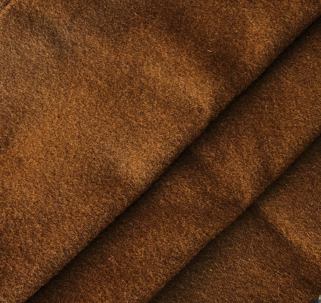 Brown Wool Fabric, Medium Weight - Etsy