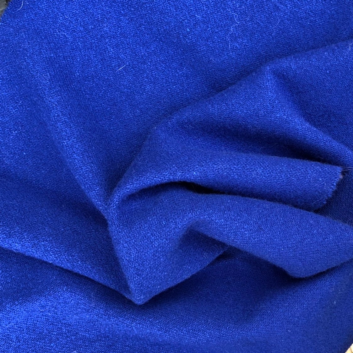 Royal Blue Wool Fabric - Etsy