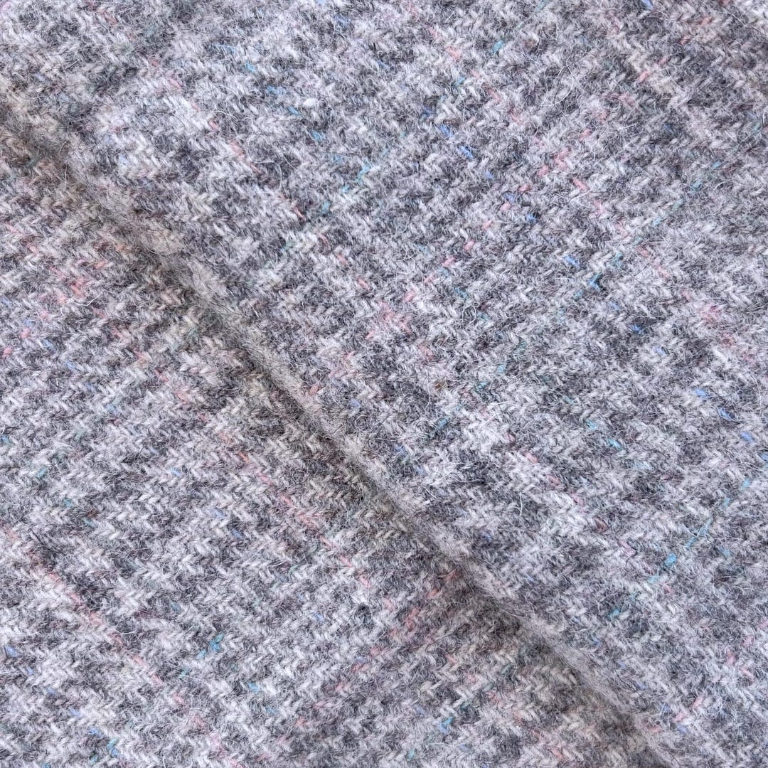 Gray Glen Check Wool Fabric, Medium Weight - Etsy