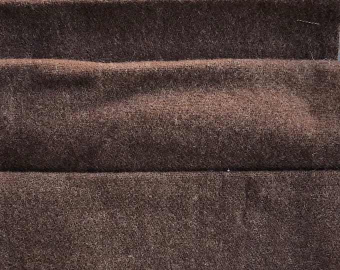 Brown Wool Fabric - Etsy