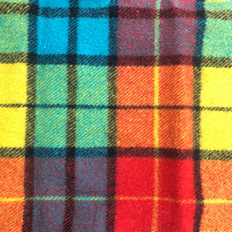 Wool Plaid Blanket - Etsy