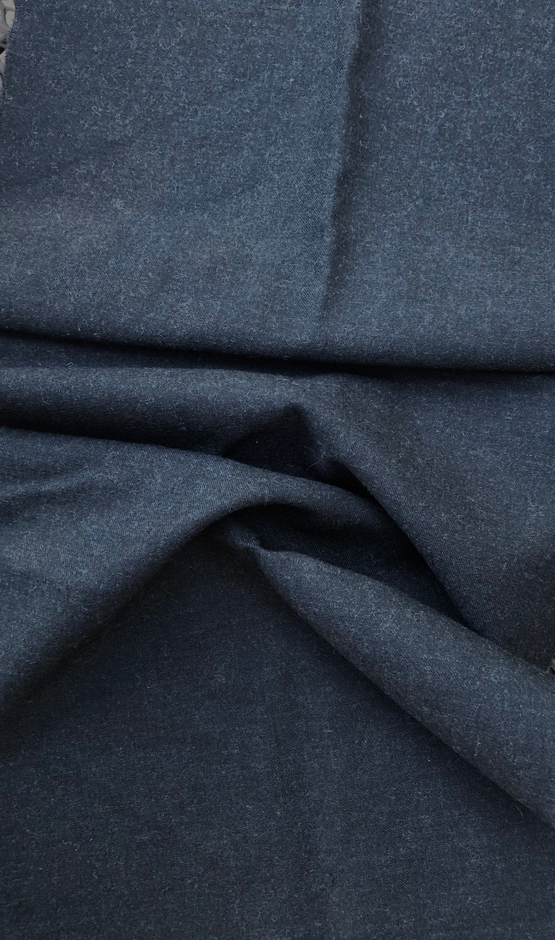 Gray Lightweight Wool Fabric - Etsy