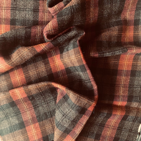 Red Gray Fabric - Etsy