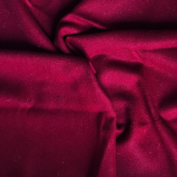 Dark Red Wool - Etsy