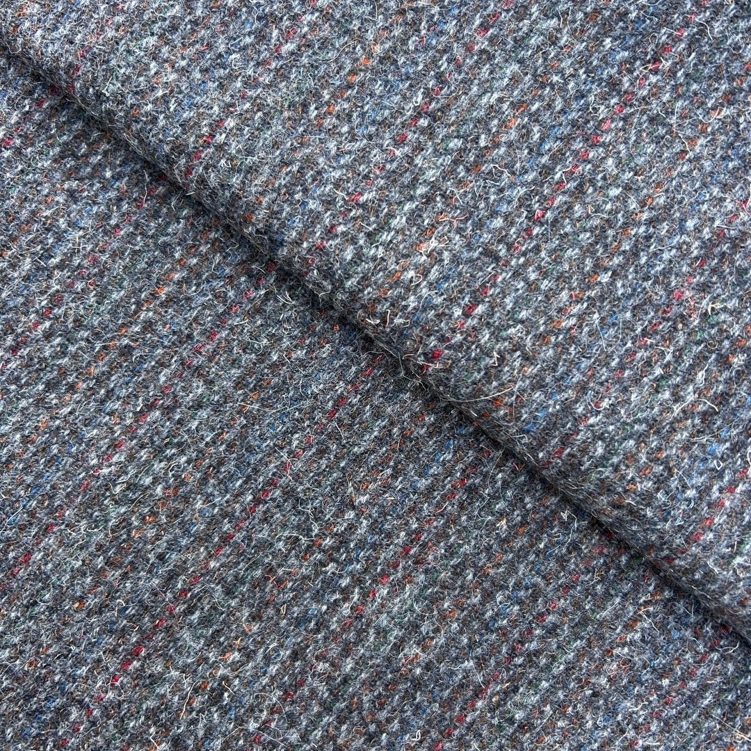 New Gray Wool Fabric, Medium Weight, Fat Quarters, Made in USA - Etsy
