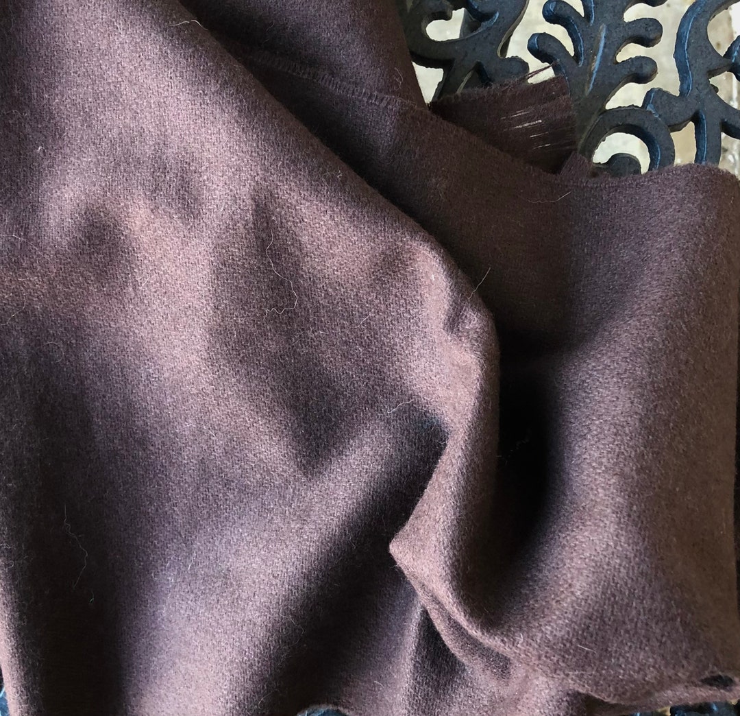 Brown Lambswool Fabric Scotland - Etsy