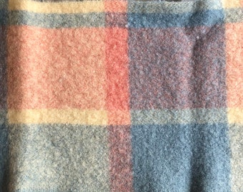 Pink Blue Plaid | Etsy