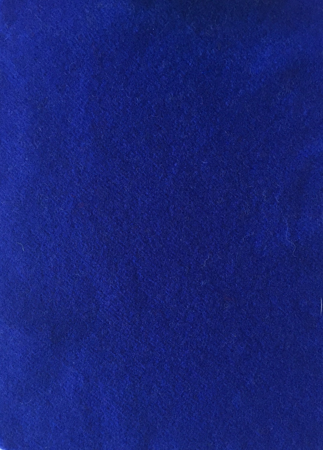 Blue Wool Fabric for Rug Hooking, One Small Piece Left - Etsy