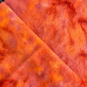 Wool Fabric Dyed Cayenne and Orange Peel - Etsy