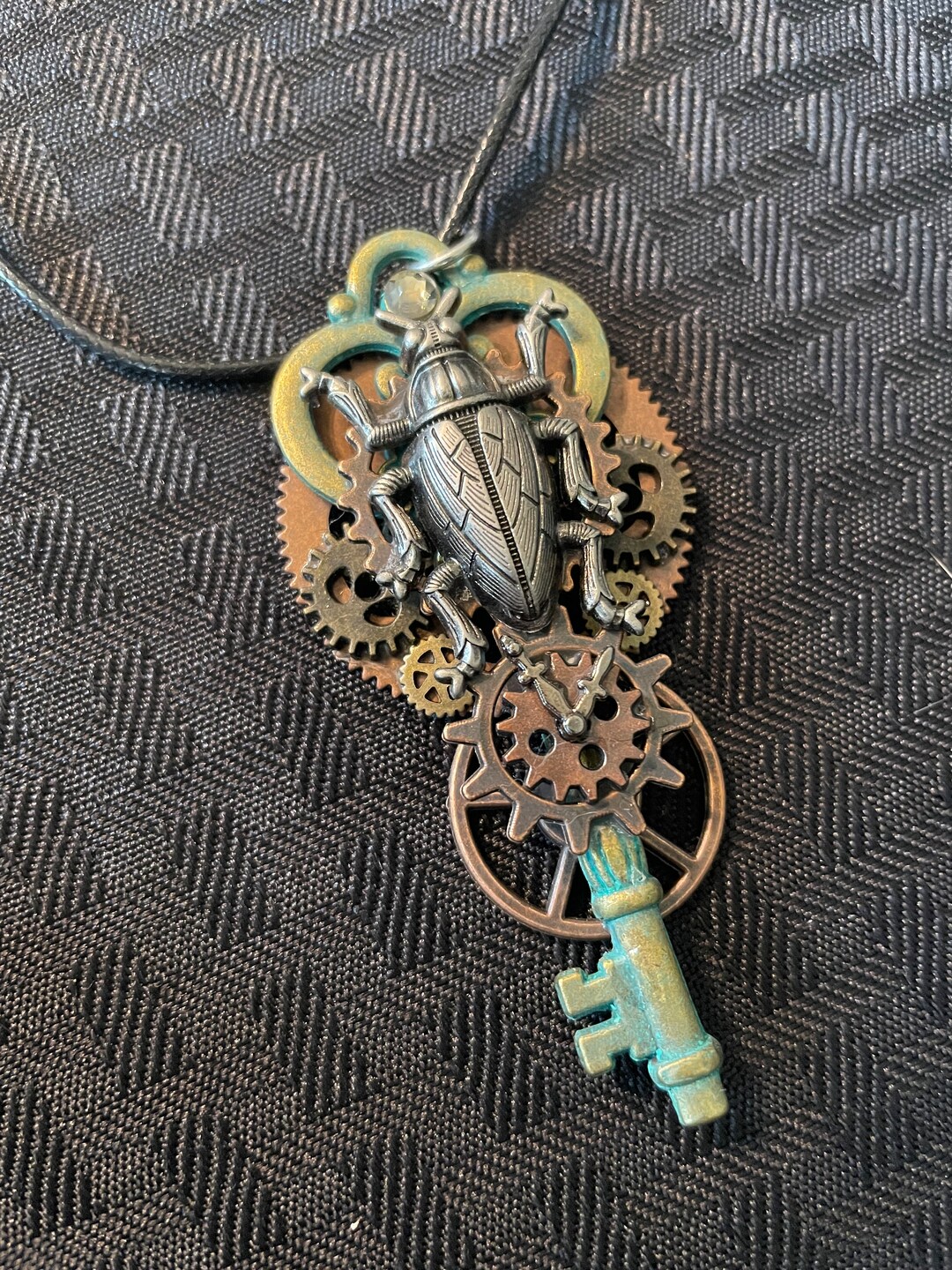Pewter Insect Skeleton Key - Etsy