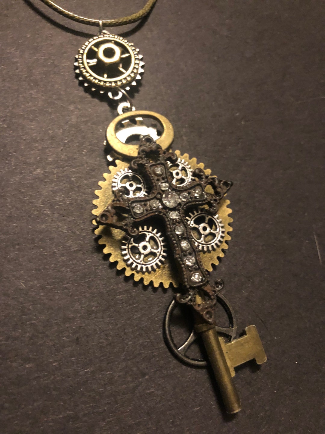Cross Skeleton Key - Etsy