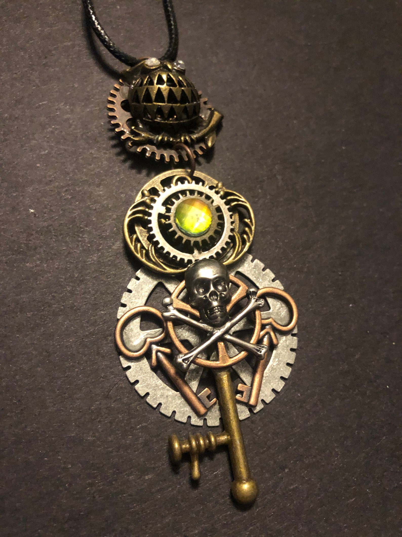 Owl and Skull Skeleton Key - Etsy