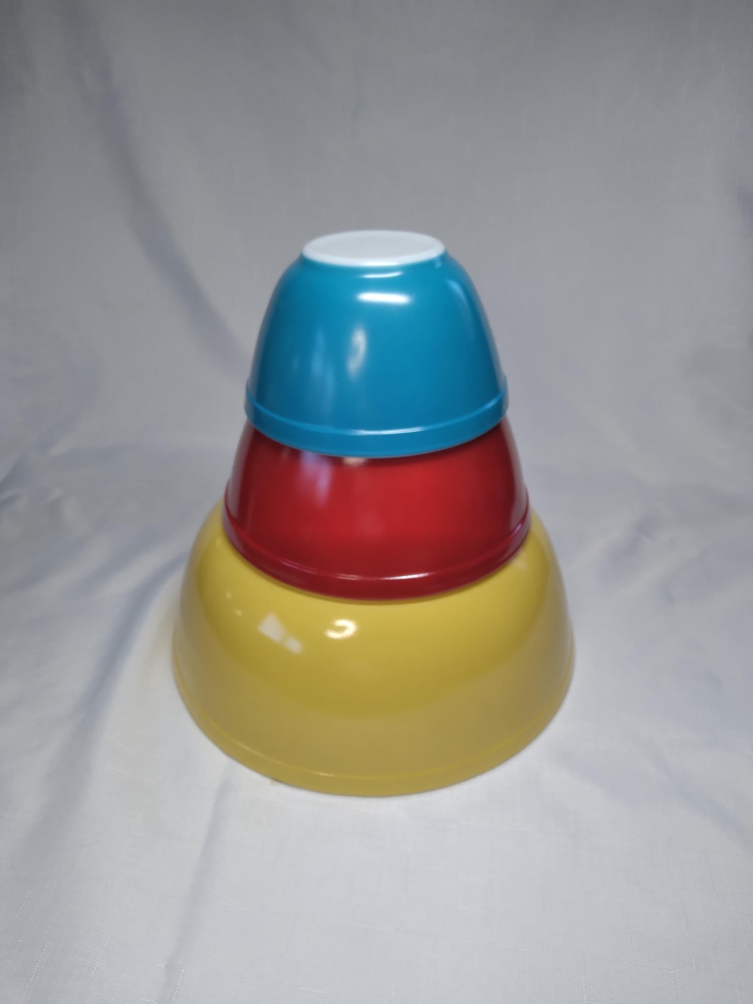 Pyrex Primary Colors Mixing Bowl Set 401, 402 & 404 Near Mint - Etsy