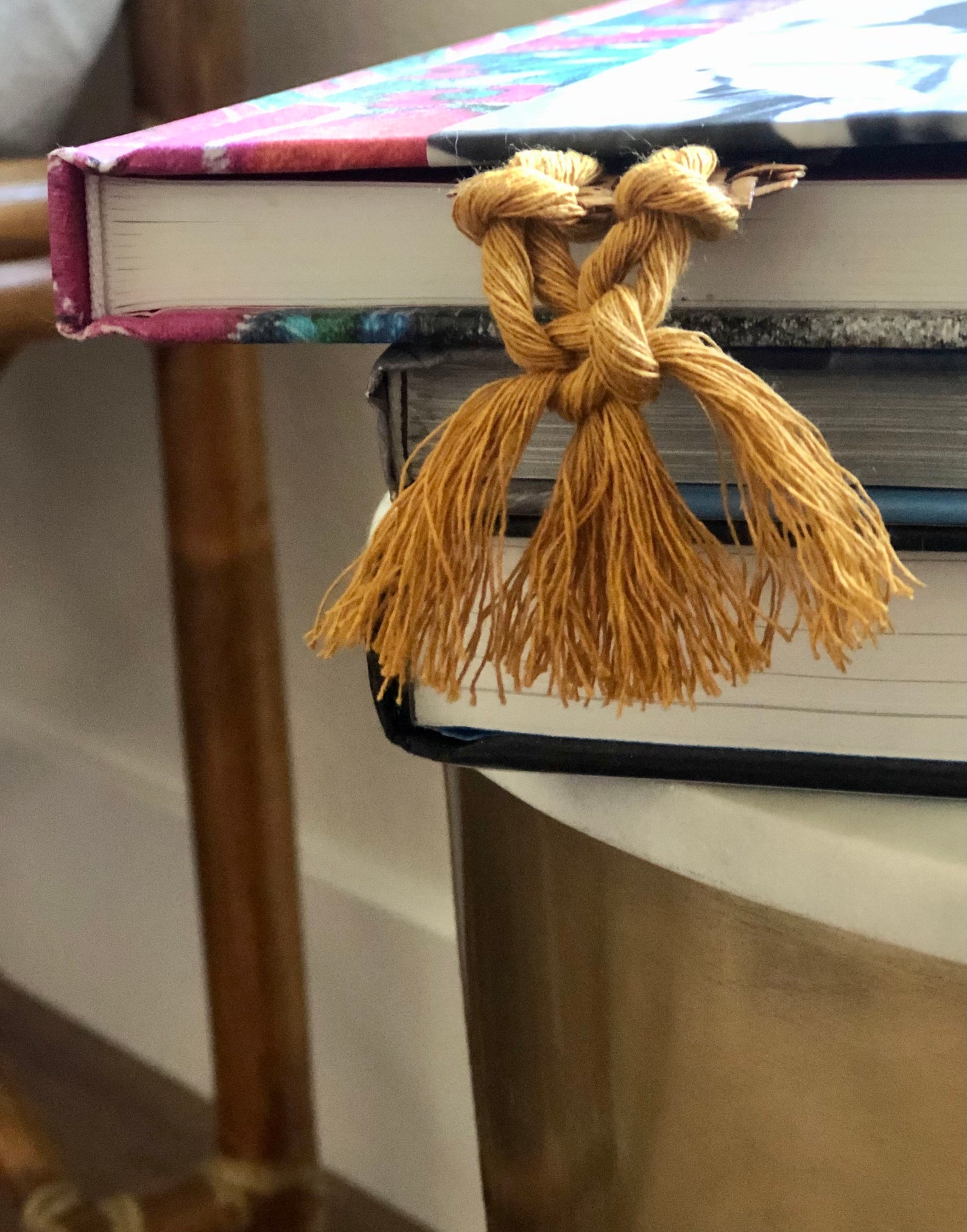 Best Selling Vintage Cane Macrame Bookmark Rattan Boho - Etsy