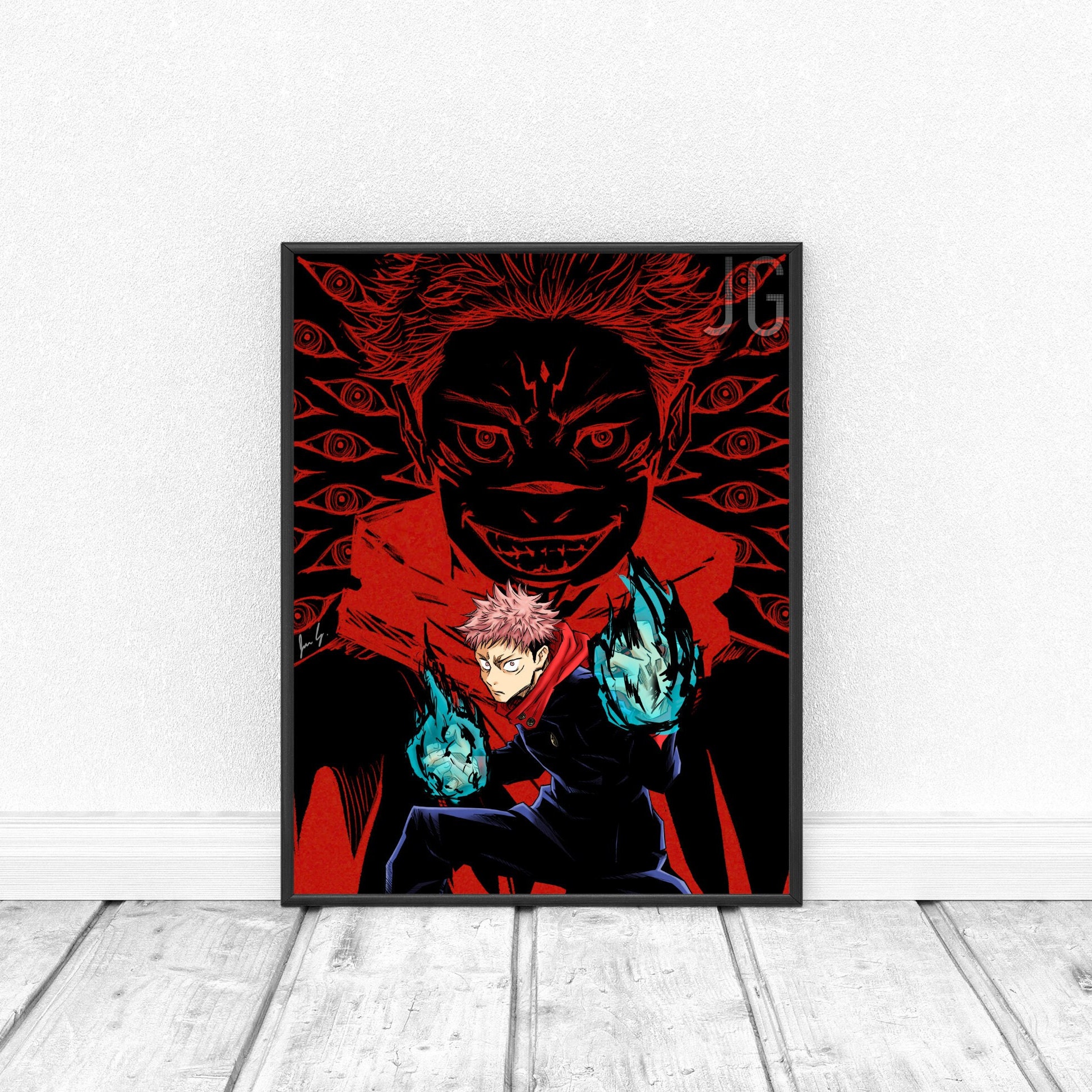 JJK Sukuna/yuji Print - Etsy