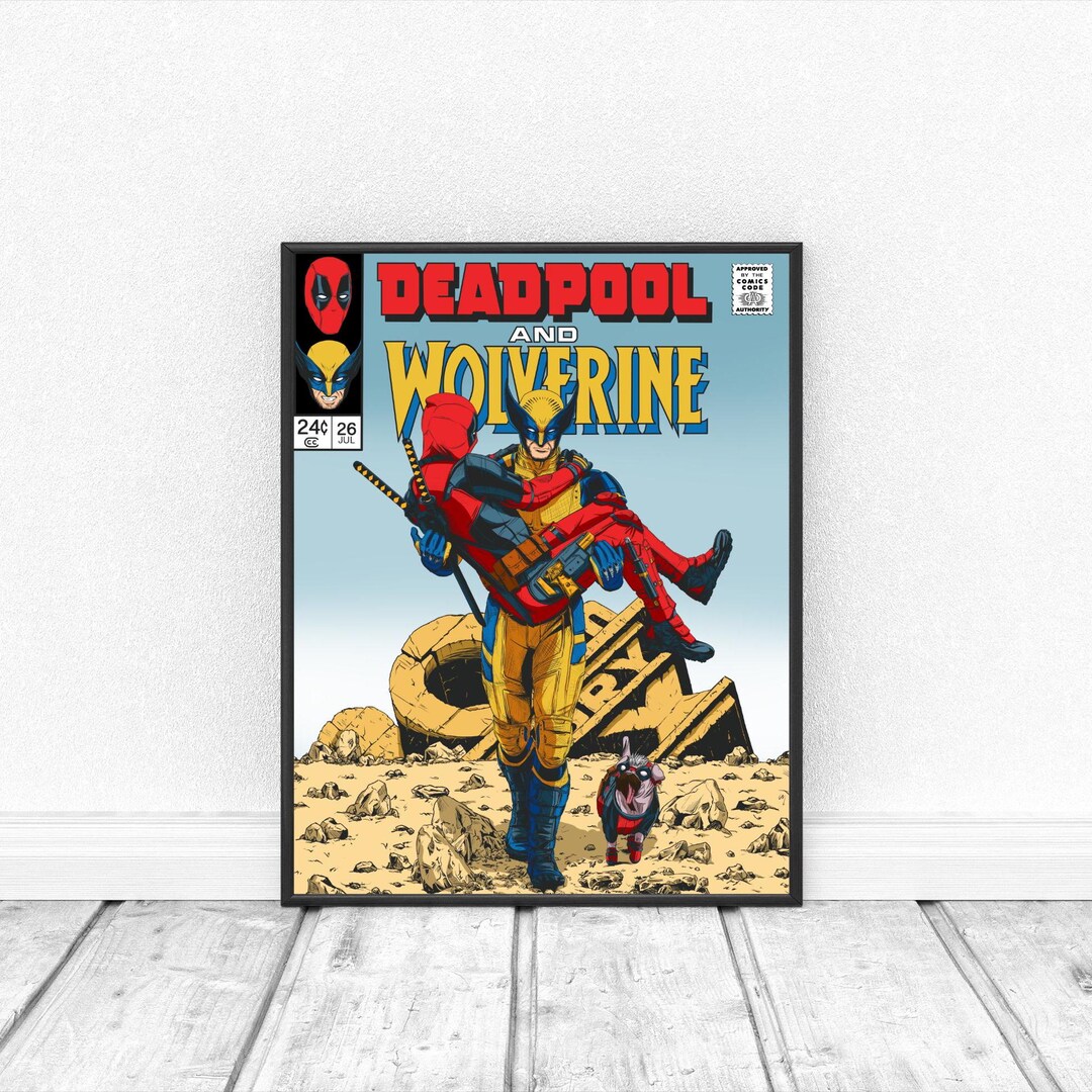 Deadpool & Wolverine Print - Etsy