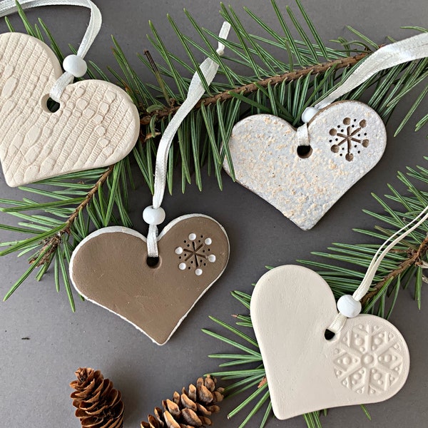 Ceramic Christmas Ornaments Handmade - Etsy