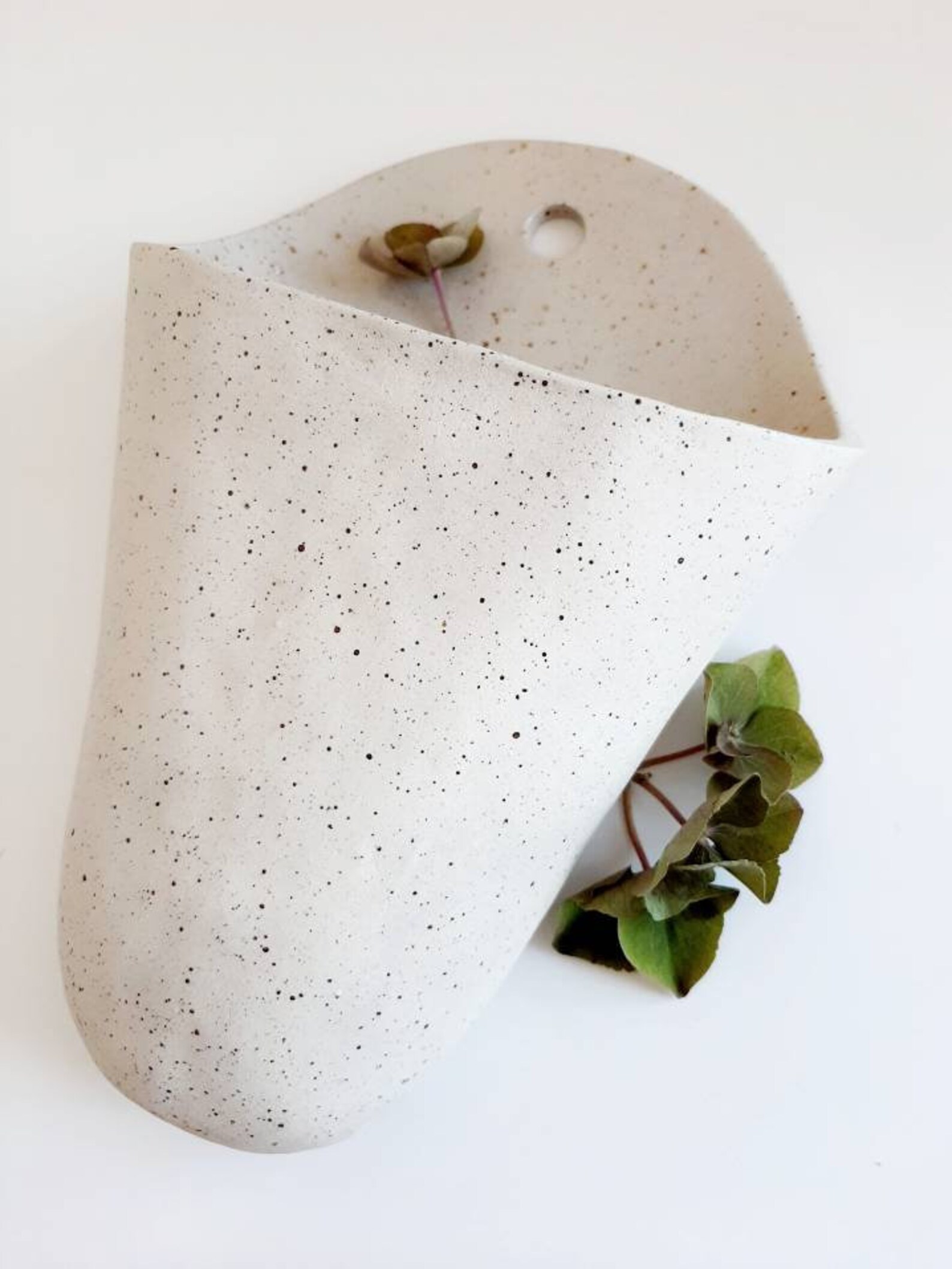 Stoneware Wall Pocket Planter Wall Hanging Planter Flower Pot - Etsy