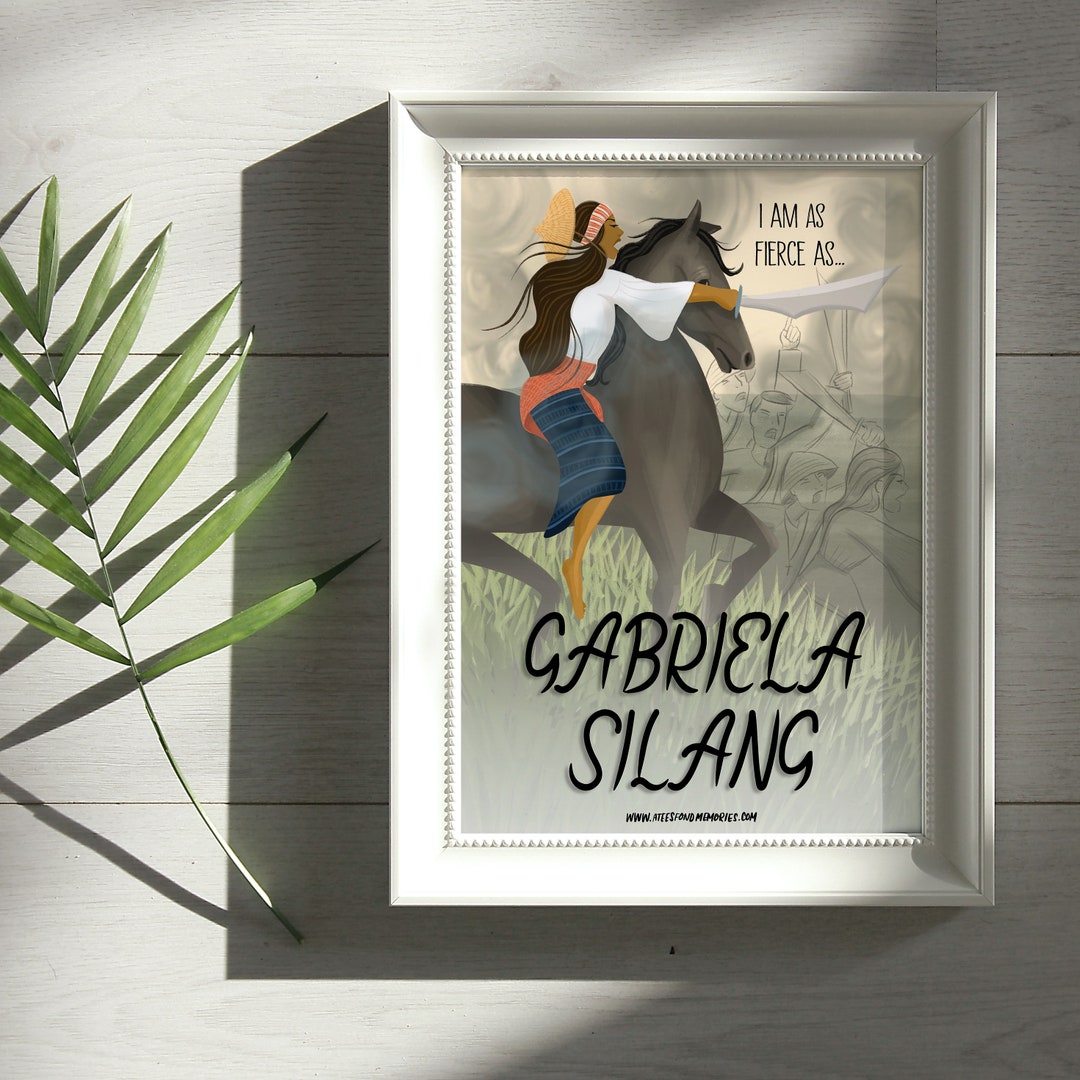 Gabriela Silang Print 3 of 4 Tagalog Filipino Art - Etsy