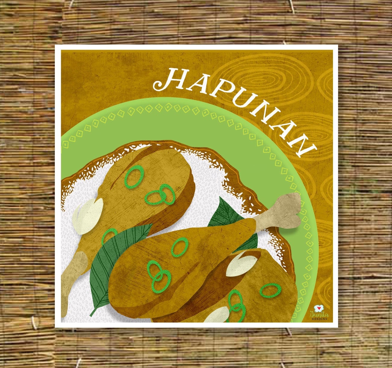 Hapunan Kitchen Art Filipino Art Print Tagalog Adobo - Etsy