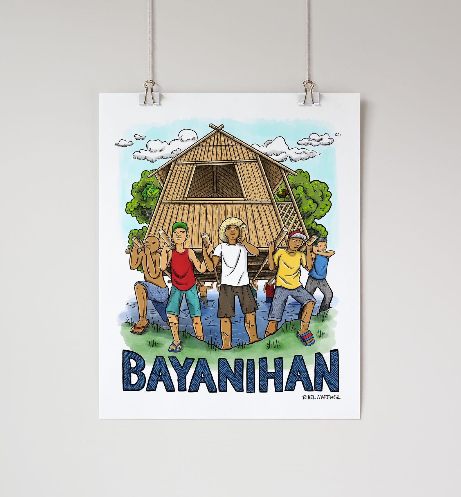 BAYANIHAN (2024) | Tagalog | Filipino Art | Filipino Spirit | Digital ...