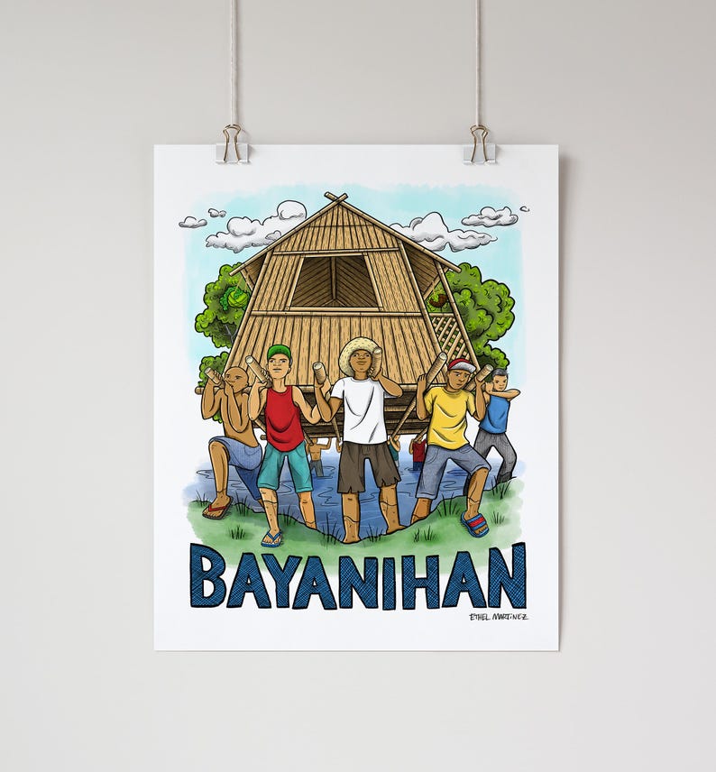 BAYANIHAN (2024) | Tagalog | Filipino Art | Filipino Spirit | Digital ...