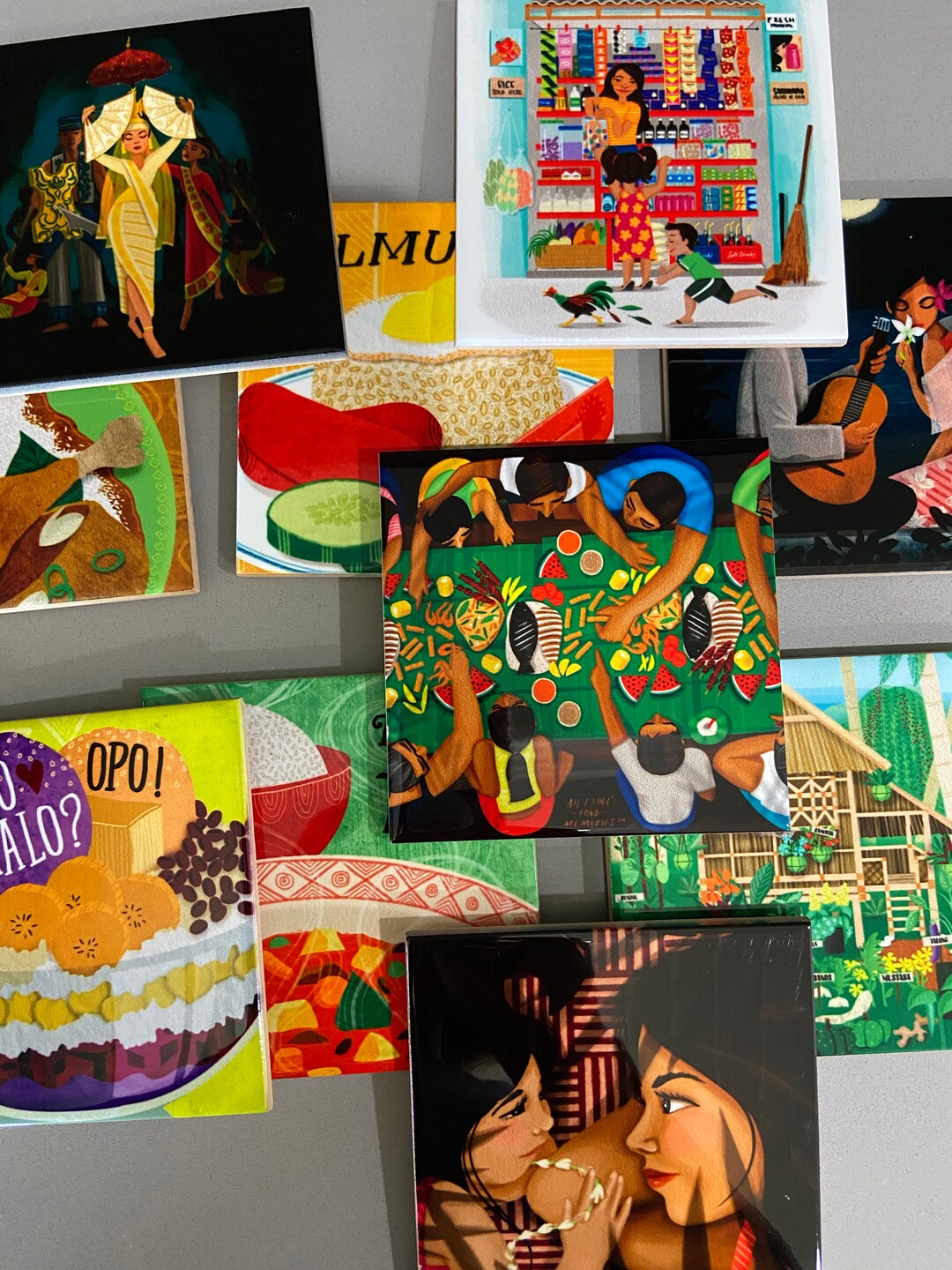 Your Choice of a Designs on Ceramic Tiles Filipino Art - Etsy UK