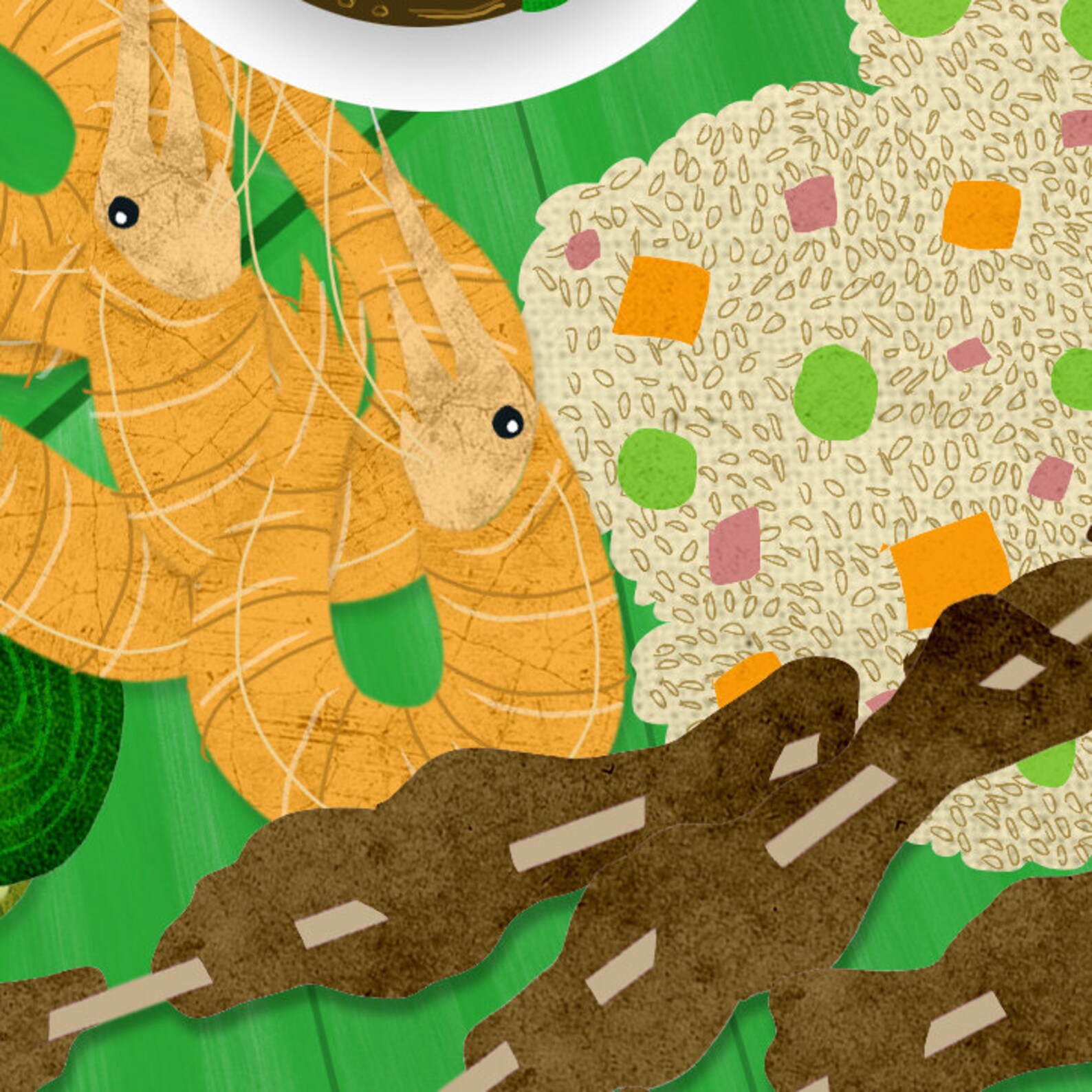 Kumain Na Tayo Kitchen Art Filipino Art Print Tagalog | Etsy