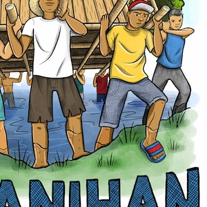 BAYANIHAN | Tagalog | Filipino Art | Filipino Spirit | Digital ...