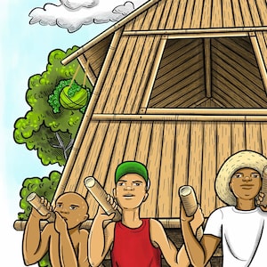 BAYANIHAN | Tagalog | Filipino Art | Filipino Spirit | Digital ...