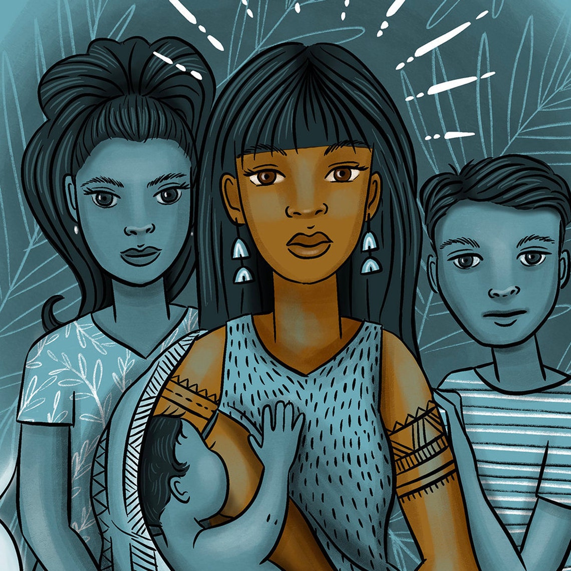 Babaylan Archetypes Filipina Filipino Art Illustration - Etsy