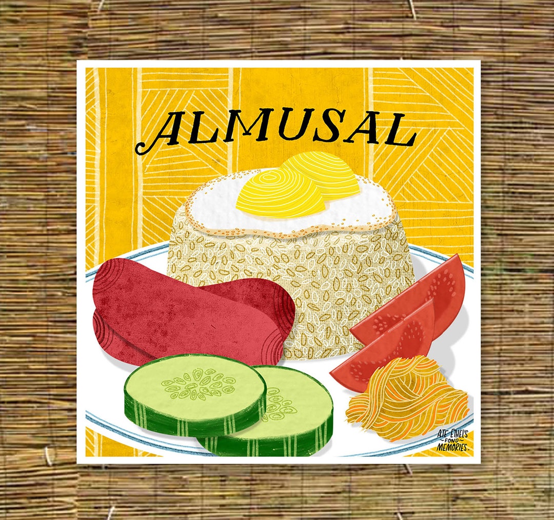 Almusal Kitchen Art Print Tagalog Filipino Breakfast Filipino Food Food ...