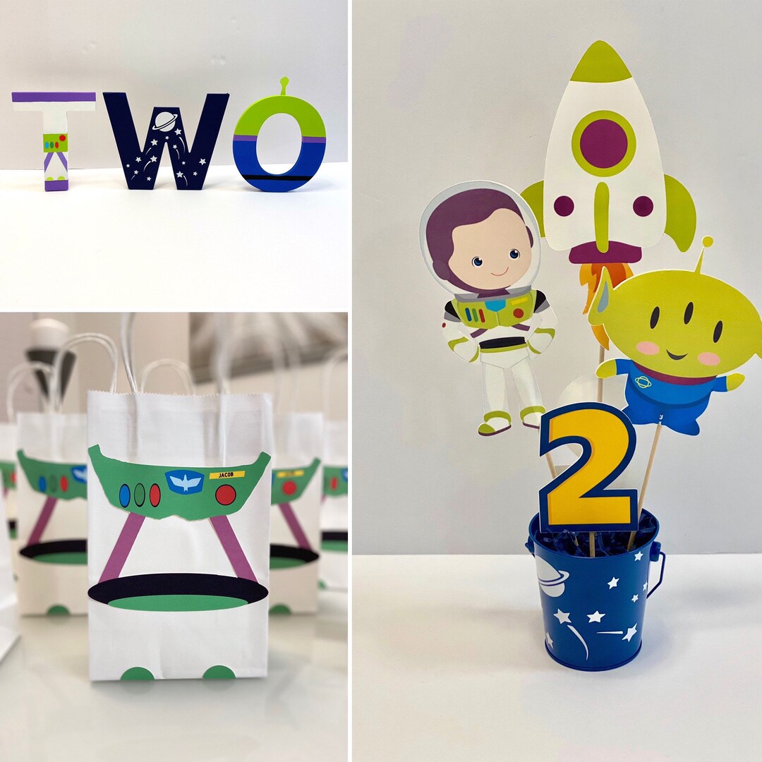 Two Infinity and Beyond Decor Buzz Lightyear Birthday - Etsy