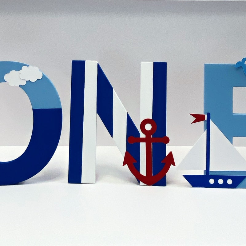 Nautical Letters - Etsy