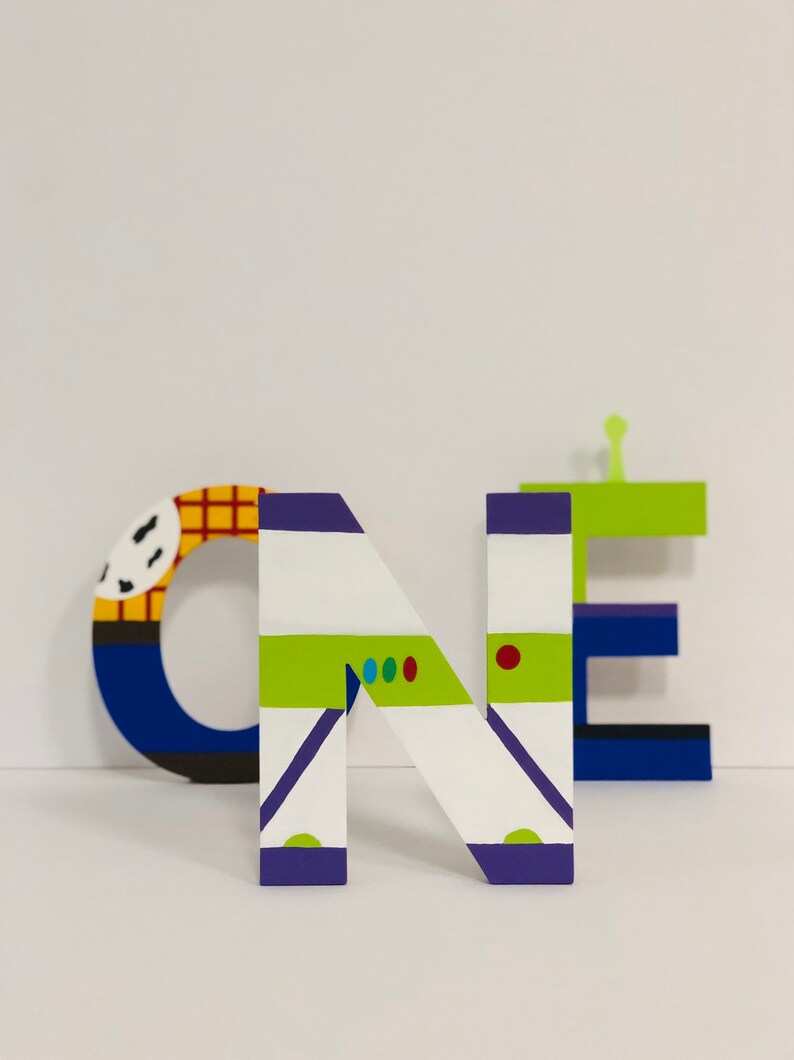 Toy Story Birthday Letters Woody Birthday Lightyear Party - Etsy