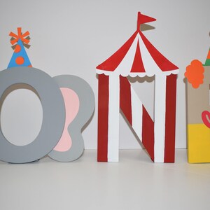 Circus Birthday Party, Carnival Party, Circus Letters, Carnival ...