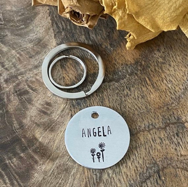 Tiny Pet Id Tag Engraved Dog Name Tag Dog Tag Small Dog - Etsy