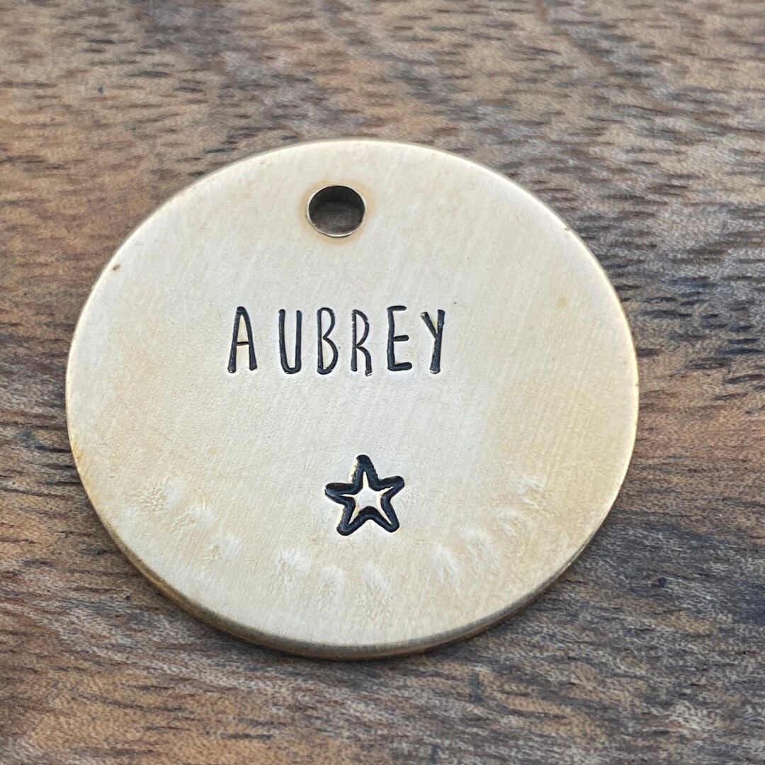 Star Dog Tag, Dog ID Tag, Dog Tag for Dogs, Dog Collar Tag, Cat Collar ...