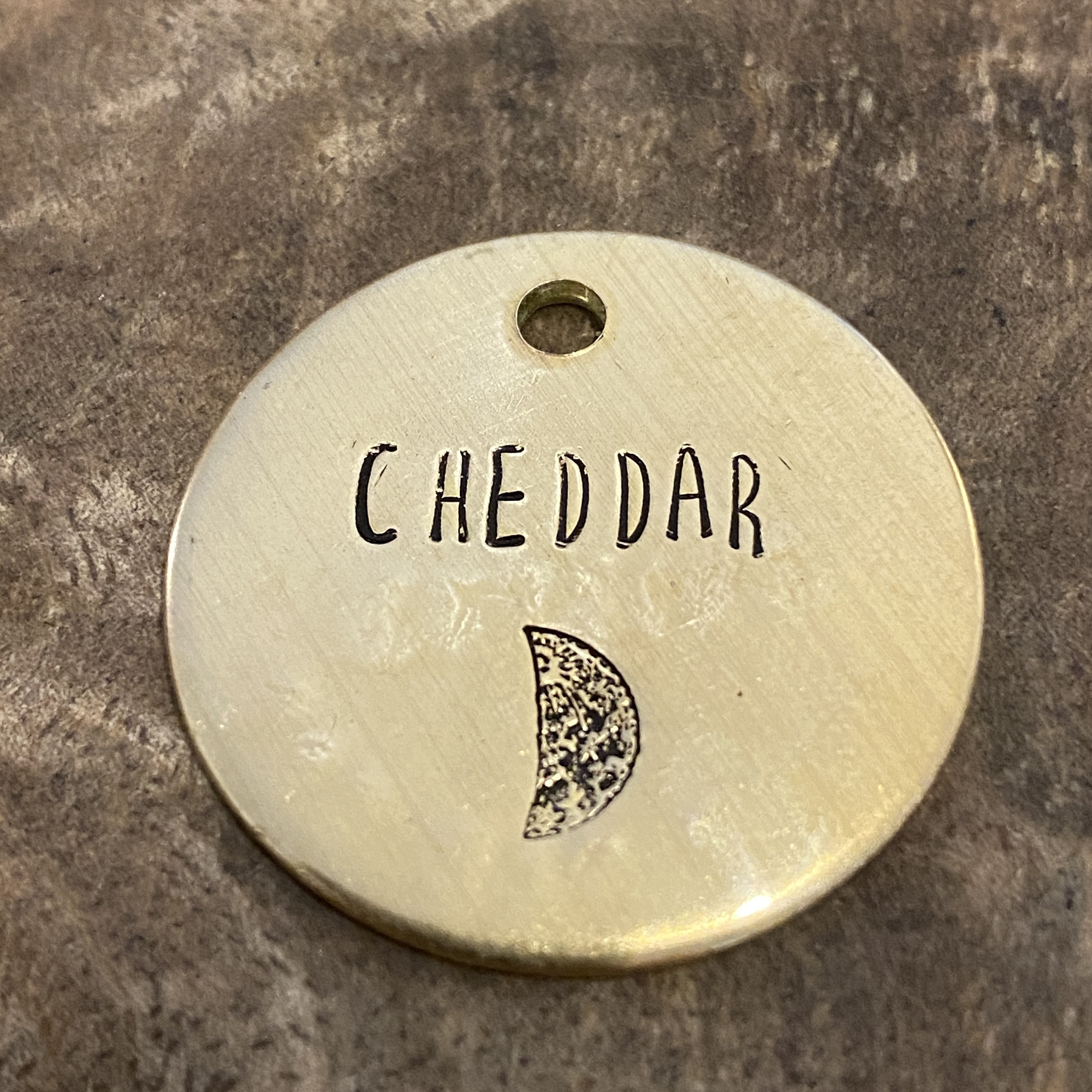 Luna Dog Tag Luna Cat Name Tag Dog Name Tag Dog Collar Tag - Etsy Australia
