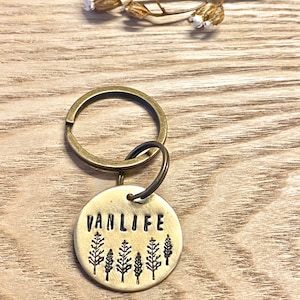 Vanlife Keyring | Van Life Keychain | Traveller Gift | Custom Campervan ...