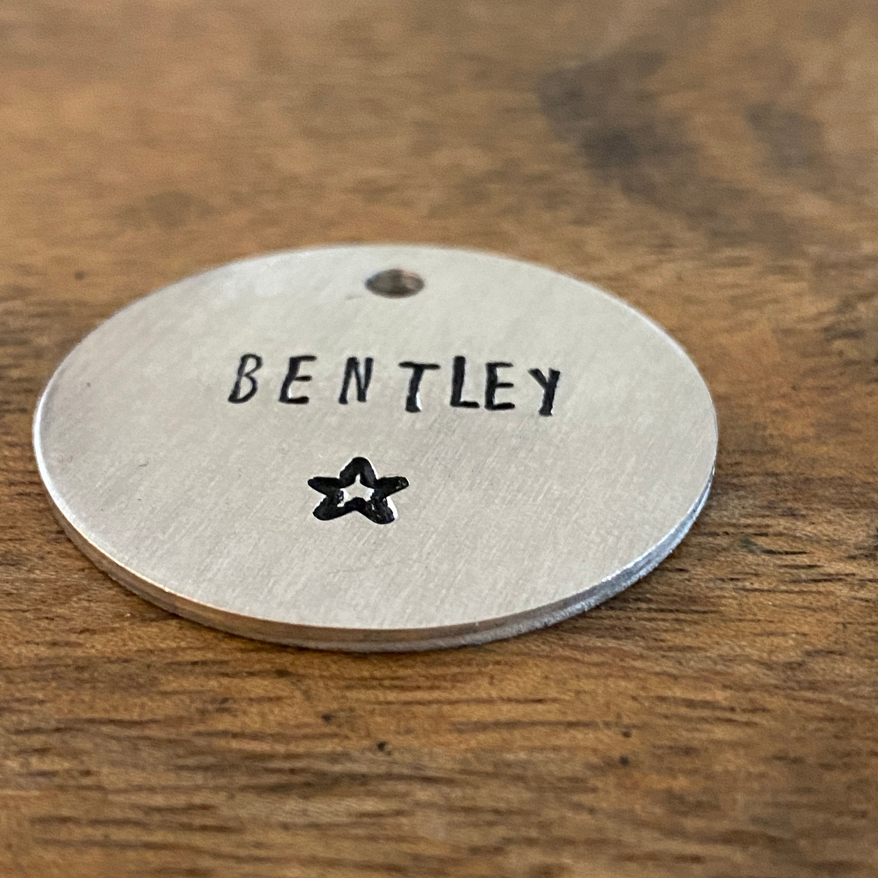 Star Dog Tag Dog ID Tag Dog tag for Dogs Dog Collar Tag | Etsy