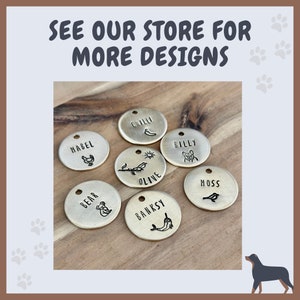 Dog ID Tag, Sun Dog Tag, Trees Dog Tag, Dog Tags, Sunshine Dog Tag, Pet ...
