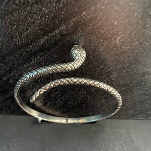 Snake Silver Bracelet - Etsy
